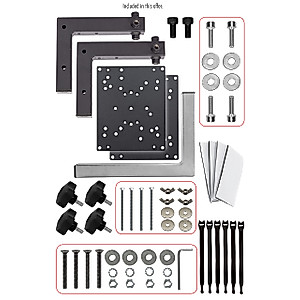 OpenWheeler | Configuration 1 | Flight Simulator HOTAS Add-on Kit. Fits Thrustmaster T.Flight One / 4, T16000M, Airbus, Logitech X56, X52, X52Pro, VKB Gladiator, CH Products, Hori