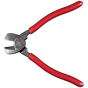 Klein Tools 63215 Cable Cutter, High-Leverage 6.5-Inch Compact, Forged From US Made Steel, Ideal for Cutting Aluminum and Copper Cable