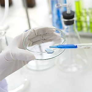 Petri Dishes with Lids Glass Petri Dishes Culture High Borosilicate Petri Dishes 5Pcs