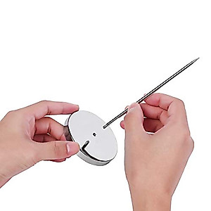 2PCS Bill Fork, Rod Paper Holder Spike, Stainless Steel Check Bill Holder, Memo Holder Spike