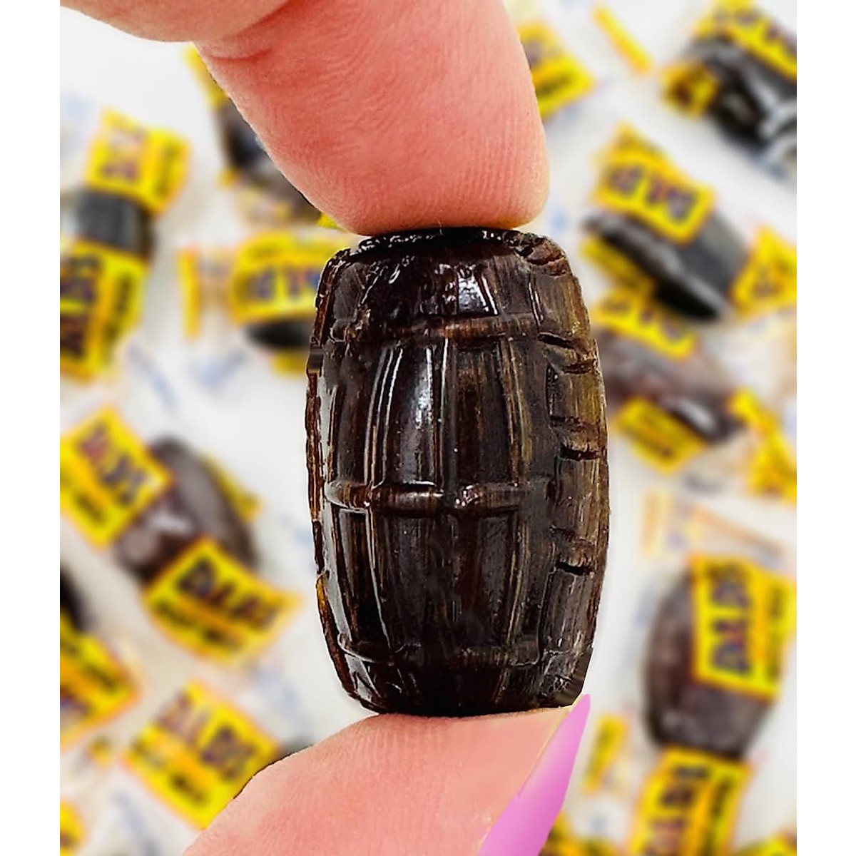 Dad's Wrapped Rootbeer Barrels | Hard Candy | Old Fashioned Bulk candies | 1 pound