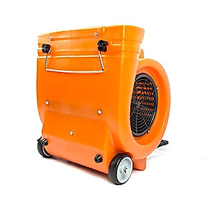 Generic 3-Speed Air Mover 1.3HP 5000 CFM Powerful Floor Blower Carpet Dryers Janitoral Floor Dryer with Telescopic Handle, Wheels