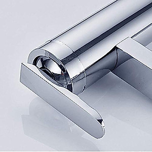 KNKQZXVDF -Taps,29Cm Stainless Steel Elevated Platform Faucet Bathroom Hot and Cold Basin Water Tap Modern Creative Home Kitchen Basin Faucets Bathtub Bath Mixer Tap