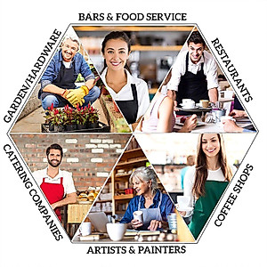 Black Cats Kitchen Aprons For Women Men Plus Size With 2 Pockets Waterproof Adjustable Neck Strap For Thanksgiving,Christmas,Cooking,Baking & Painting