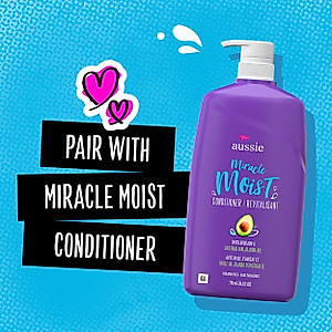 Aussie Shampoo Miracle Moist 26.2 Oz Pump, 26.2 Oz (381519186776)