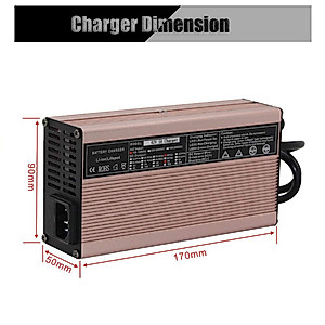 YALANCHA 42 V 5A Motorcycle Lithium Ion Battery Charger Bicycle AC-DC 36 V 5A Electric Tool Bicycle Switch