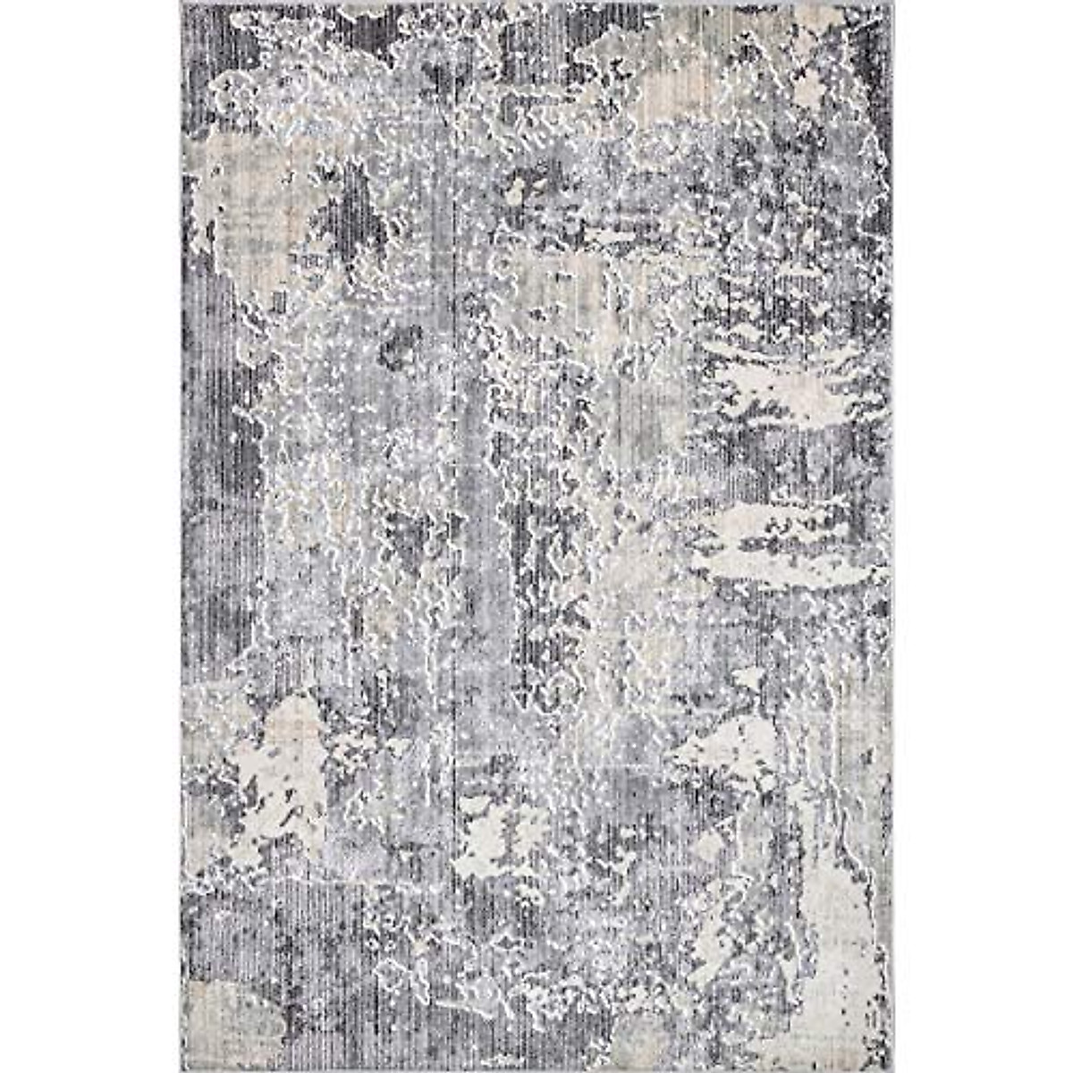 nuLOOM Levitan Abstact Area Rug, 3' x 5', Silver