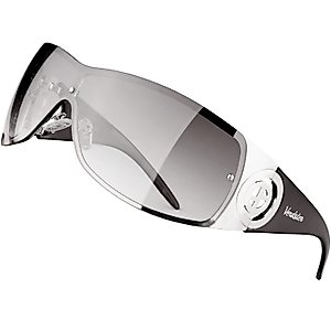 Verdster Sunglasses for Women - Oversized Womens Sunglasses - Ladies Trendy Sun Glasses Wraparound Non Polarized Sunnies – Large Y2K Shield Shades - Cosmo Black