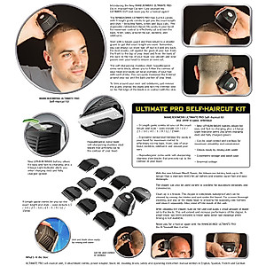 MANGROOMER The Looking Good Bundle Self-Haircut Kit Nose & Ear Hair Trimmer