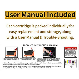 Compatible Dell Series 21 Black Ink Cartridges Replacement for DELL V313 V313W V515W P513W P713W V715W Printer, 3Pack Dell 21 22 23 24 Black Ink Cartridge