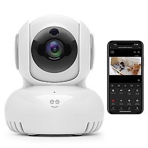 Geeni Sentinel 1080p Wireless Indoor Surveillance Camera – Smart Motion Detection, Night Vision, and Two-Way Audio | Alexa & Google Assistant Compatible Security Camera