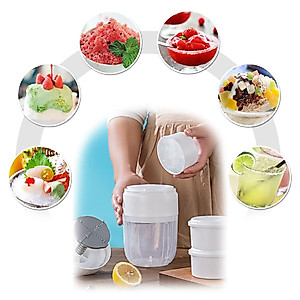 KALPAGA Manual Ice Crusher Machine Portable Ice Shaver and Snow Cone Machine with 2 Ice Cube Trays, Ice Crusher and Shaved Ice Machines