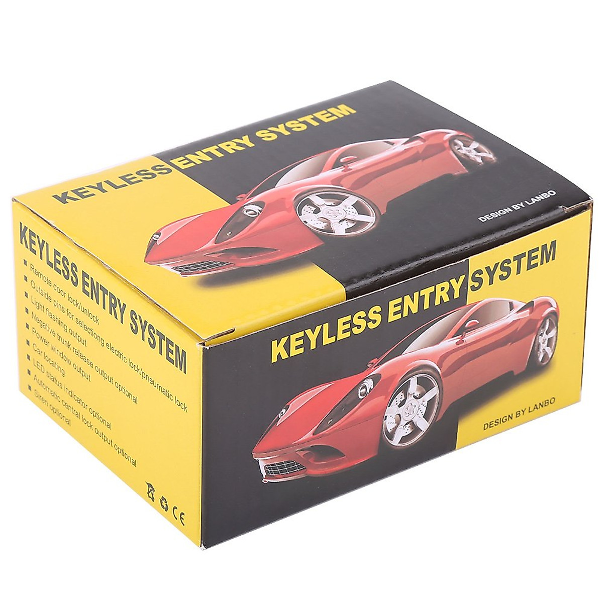 Car Remote Central Locking Kit Keyless Entry System Universal Remote Central Door Lock Kit Locking with Trunk Release