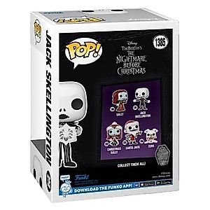 Funko Pop! Disney: The Nightmare Before Christmas 30th Anniversary - Jack Skellington with Snowflake Specialty Series Bundled with a Byron's Attic Protector