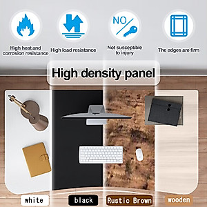 HDHNBA Computer Desk Home Office Writing Study Desk, Modern Simple Style Laptop Table Office Desk