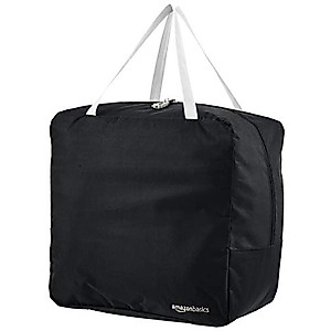 Amazon Basics Soft-Sided Foldable Golf Travel Bag - Black