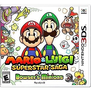 Mario & Luigi Superstar Saga + Bowser's Minions - Nintendo 3DS (Renewed)