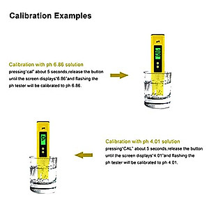 Ph Pen, PH Meter 0.01 Water Quality Tester with 0-14 PH Measurement Range for Household Drinking, Pool and Aquarium Water