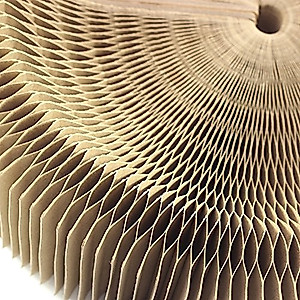 BobbyPet Cat Scratcher Lounge Bed - Collapsible Round Shape for Big cat