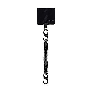 Nite Ize Hitch Plus Tether - Phone Case Anchor and Tether for Drop Protection - Black (HPAT-01-R7)