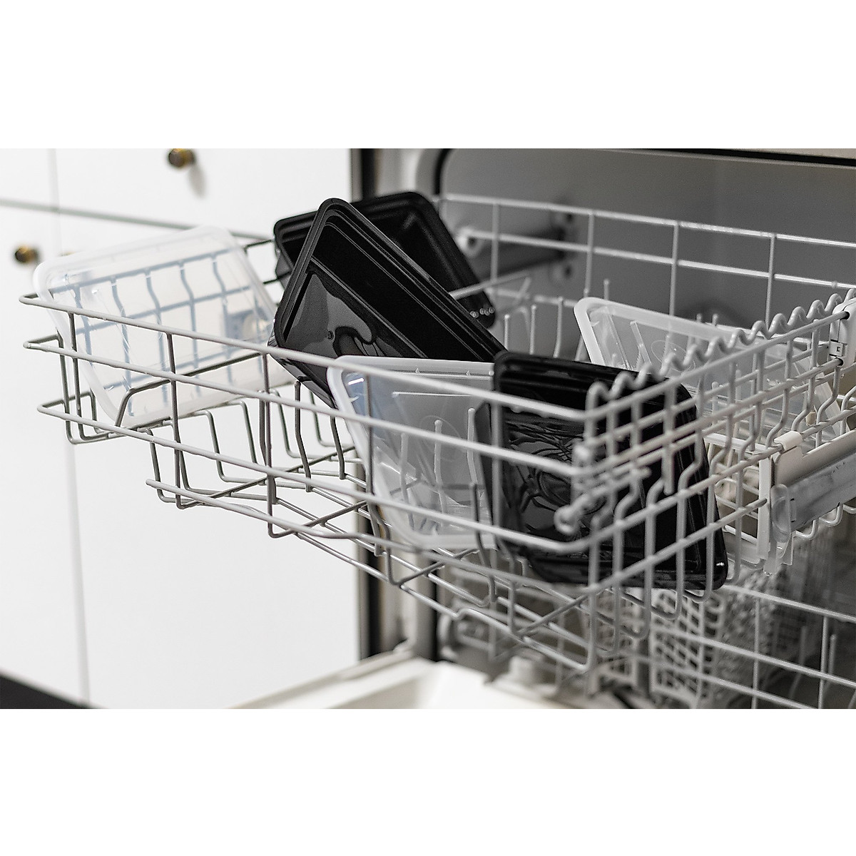 Ez Prepa [15 Pack] 28oz Single Compartment Meal Prep Containers with Lids - Food Storage Containers Bento Box, Lunch Containers, Microwavable, Freezer, and Dishwasher Safe, Food Containers