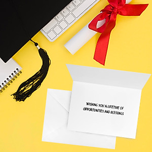 GIFTING GIGGLES Happy Graduation Card - Congratulations graduate card for College or High School - for him or her - Men or Women - Golden Sparkle card with 3D cap design