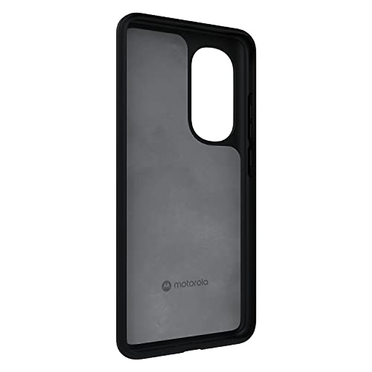 Motorola Moto Edge (2022) Soft Protective Case- Slim Fit- Silicone Coated Exterior, Microfiber Interior Lining, Precision Cutouts, Shock Absorbing Covers- Black [NOT for Edge Plus 2022]