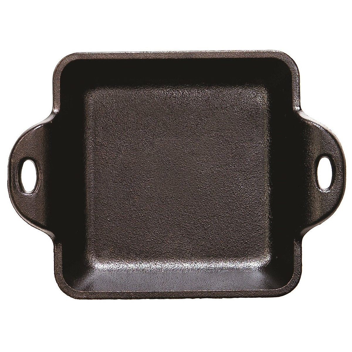 Lodge Heat Enhanced and Seasoned Cast Iron Mini Server, Square, 10-Ounce