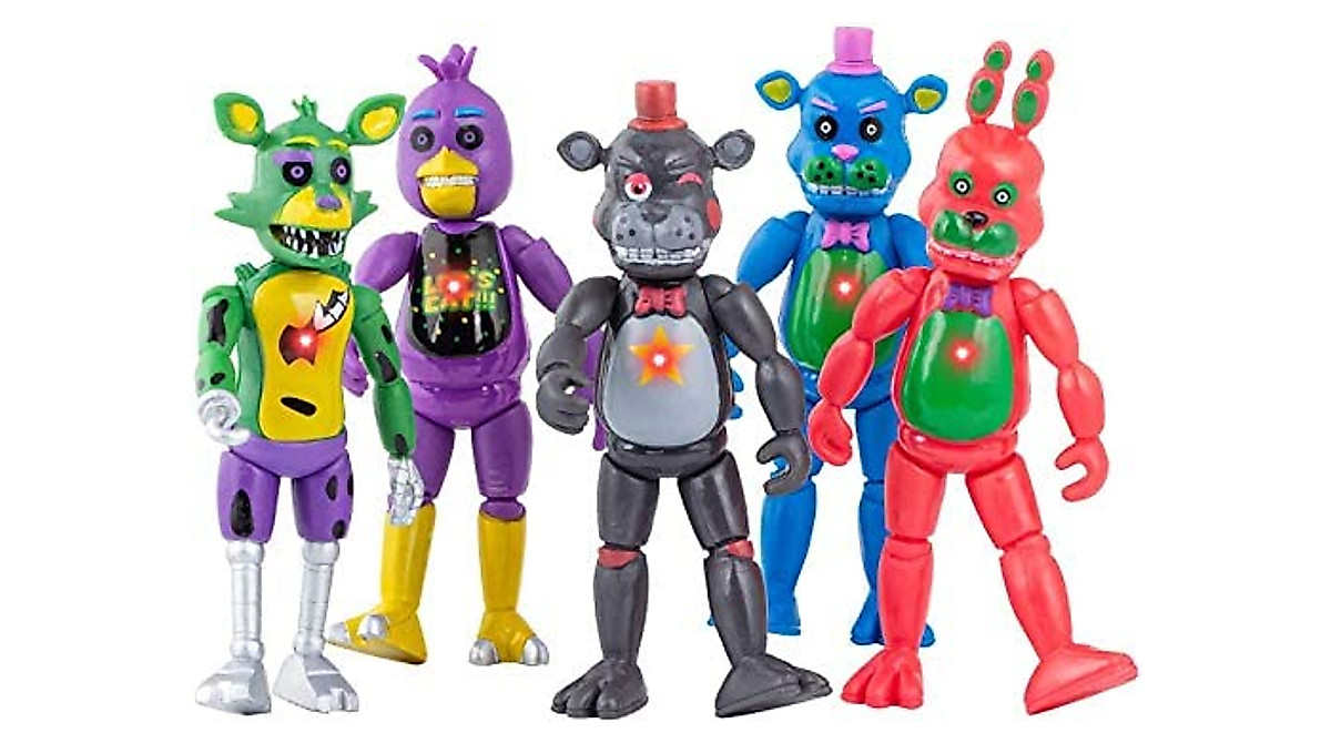 Five Night Freddy's Action Figures Set | FNAF Dolls for Kids