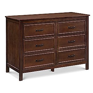 DaVinci Charlie 6-Drawer Double Dresser in Espresso