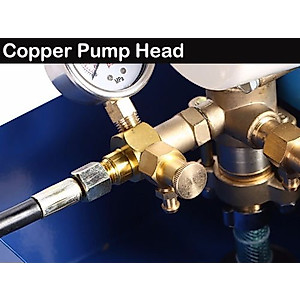 2.5Mpa Electric Pressure Test Pump Hydraulic Piston Testing Pump 220V