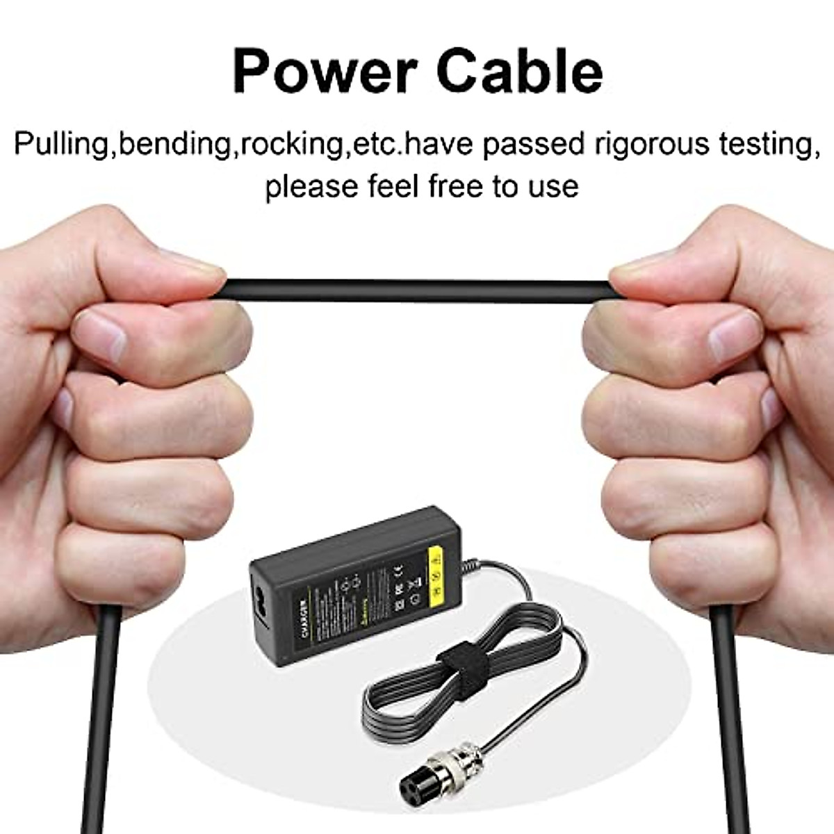 24V 2A Electric Bike Scooter Battery Fast Charger for Razor CC2420 E100 E125 E150 E175 E200 E225S E300 E325S E500 MX350 MX400 PR200 Pocket Mod Rocket, Dirt Quad, Mini Chopper Sunl City Express etc.