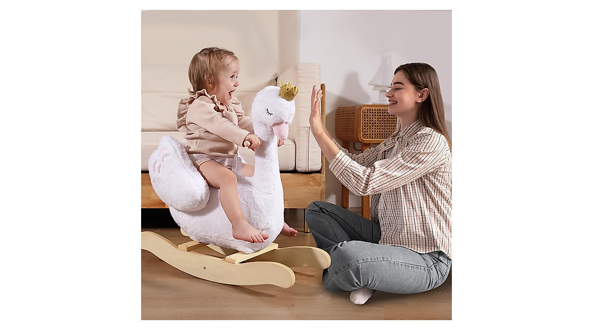 labebe Plush Rocking Horse - Perfect Gift for Kids