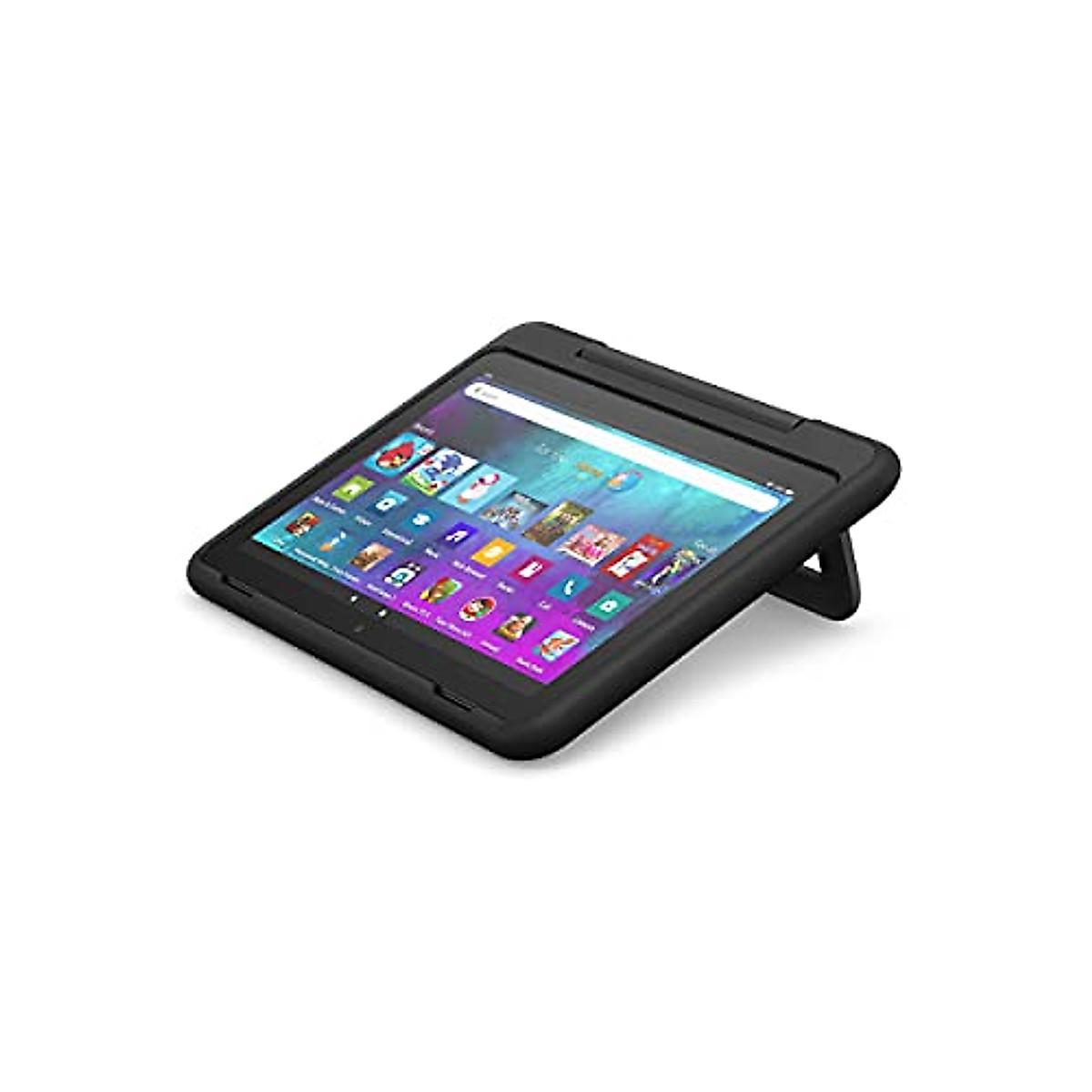 Amazon Kid-Friendly Case for Fire HD 8 tablet (Only compatible with 10th generation tablet, 2020 release), Black