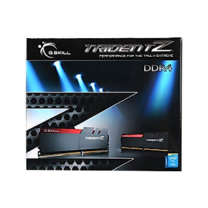 G.SKILL 64GB (4 x 16GB) TridentZ Series DDR4 3200MHz PC4-25600 Desktop Memory Model F4-3200C14Q-64GTZ