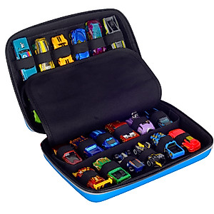 BTOPCASE Hard EVA Protective Carrying Storage Case For HOT WHEELS 20-Car Pack,HOT WHEELS 24-Car Pack, Matchbox Cars Case