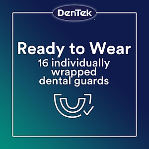 DenTek ReadyFit Disposable Dental Guards BPA Latex Free, 16 Count