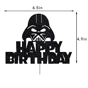 Anxdh alien war cake topper decoration children birthday party decoration, alien war theme party