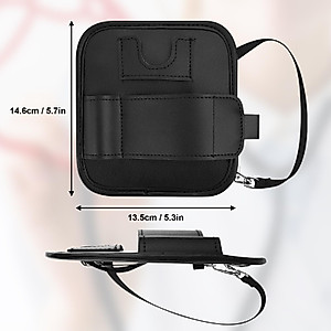 Beautyflier Stethoscope Holder Clip, Premium Leather Stethoscope Hip Holder Portable Holster for Physicians, Nurses, EMT, Medical Nursing Students, for 3M Littmann & Most Stethoscopes