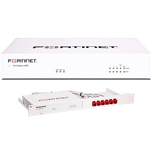 FORTINET FortiGate-40F Series Hardware Plus 3YR 24x7 FortiCare and FortiGuard Unified (UTP) Protection Bundle with Rackmount Kit (FG-40F-BDL-950-36+RM-FR-T14)