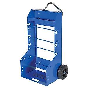 Vestil WIRE-D-WHK Portable Unit with Casters and Handle for Wire Reel Caddy, 21-7/8" Length, 29" Width, 47-5/16" Height