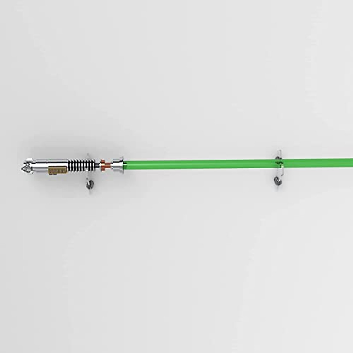 WANLIAN Lightsaber Wall Mount Light Saber Mount for Wall Horizontal Acrylic Lightsaber Holder for Display Saber,Sword (Transparent)