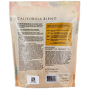 RoudyBush California Blend Bird Food, Mini, 44-Ounce