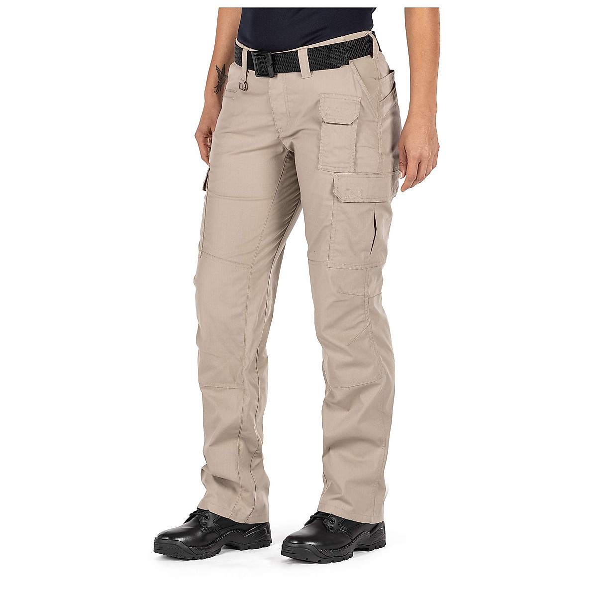 5.11 Tactical Women's ABR Pro Cargo Pant, FlexLite Stretch Ripstop, Comfort Waist, Style 64445, Khaki, 14L