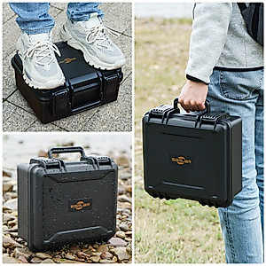 sarlar Hard Carrying Case for Meta Quest 3S/Quest 3/Quest 2 VR Headset Accessories Safe and Portable Protection, Compatible with Original Official Elite Head Strap, Suitable Travel and Home Storage