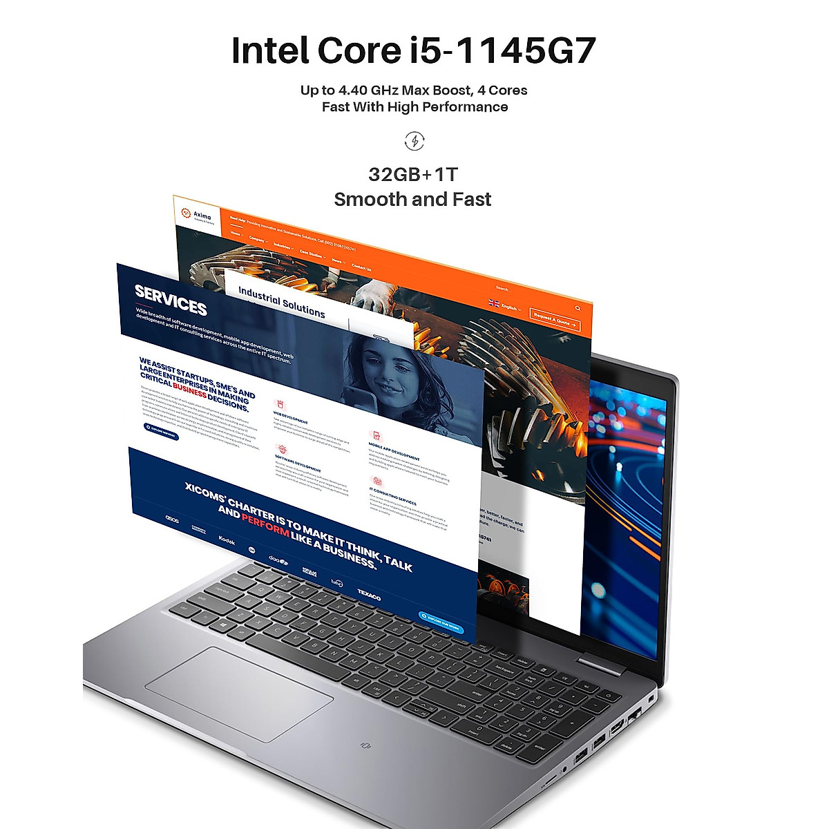 Dell 2023 Newest Latitude 5520 Laptop, 11th Gen Intel Core i5-1145G7, 32 GB RAM, 1 TB NVMe SSD, Wi-Fi & Bluetooth, HDMI, Windows 10 pro