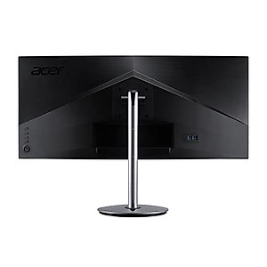 Acer CB342CUR bmiiphuzx 34" 1900R Curved Zero-Frame QHD (3440 x 1440) UltraWide IPS Monitor, AMD FreeSync , 75Hz, 1ms VRB , DCI-P3 95%, 1 x USB 3.1 (Type-C), 2 x HDMI 2.0 Ports & 1 x Display Port