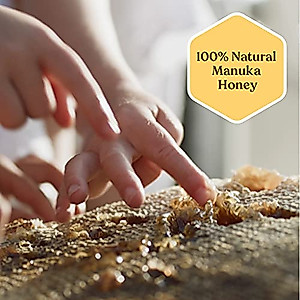 Burt's Bees Kids Throat Soothing Pops with Natural Manuka Honey, Cherry Flavor, 15 Count