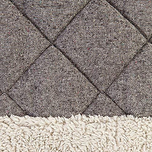 AZUMAYA KK-101BR Kotatsu Futon Comforter Square Shape W75 x D75 Inches, Polyester Fabric Material, Home and Living, Light Brown Color, This Order Comes only Futon Comforter