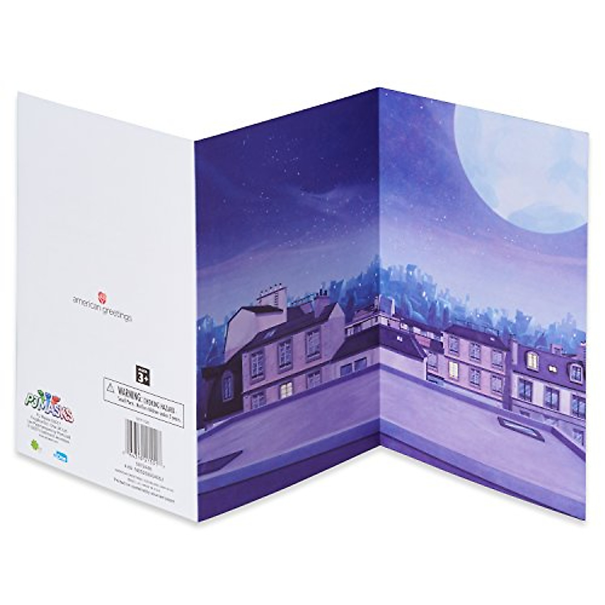 American Greetings Birthday Card for Kids (PJ Masks)